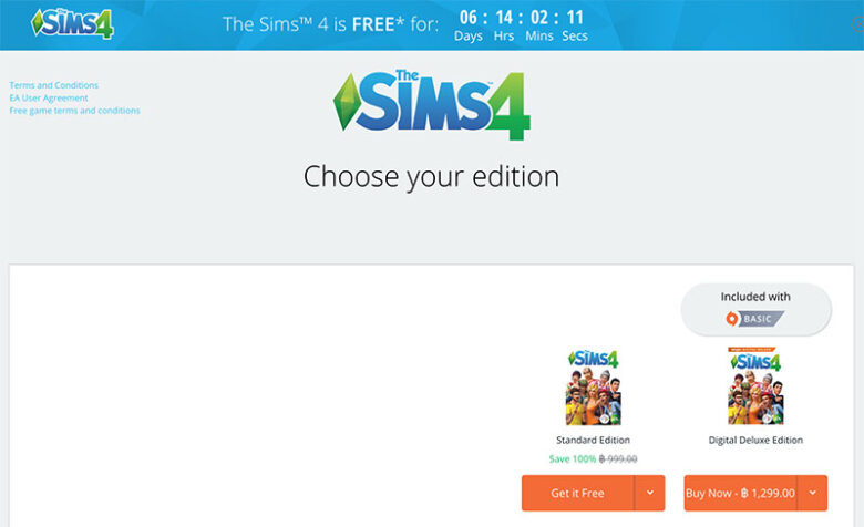 เกมฟรี - Origin แจก The Sims 4 (ปกติราคา 999 บาท) ถึงวันที่ 28 พ.ค. นี้ ...