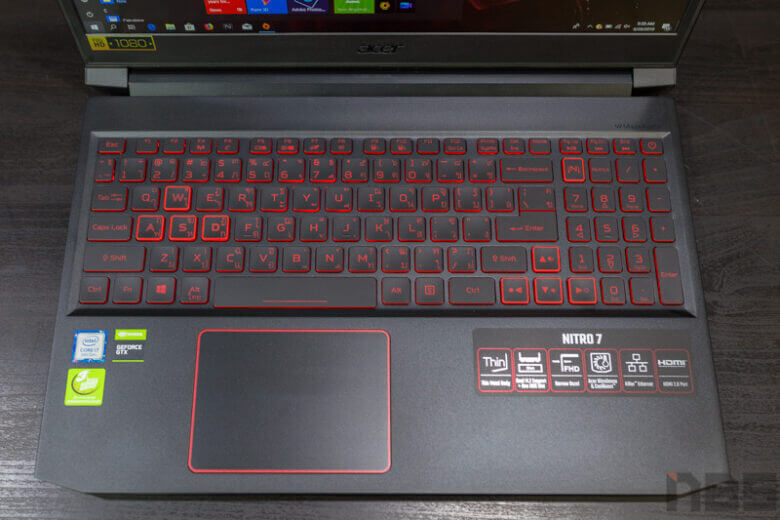 Review - Acer Nitro 7 Gaming Notebook พรีเมียมโลหะทั้งตัว สเปก Core i7 ...