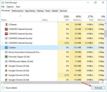 แก้ไขฟังก์ชั่น Start Menu Search บน Windows 10 หยุดทำงาน - Notebookspec