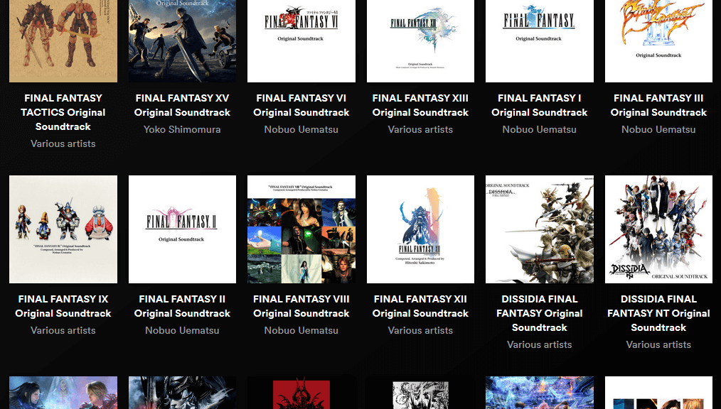 Final Fantasy - รวม OST เพลงประกอบเกมทุกภาค เปิดให้ฟังฟรีๆ ผ่านทาง ...