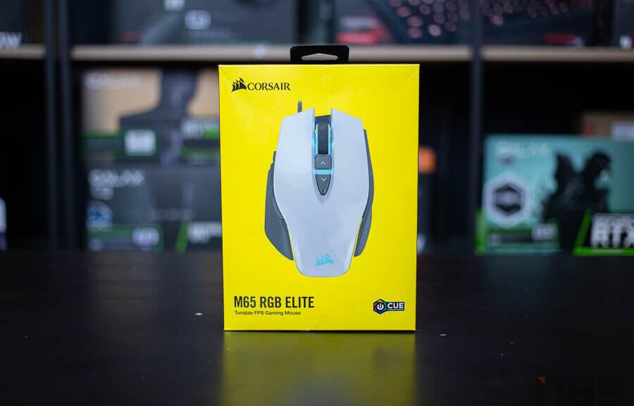 เมาส์ Corsair M56 RGB ELITE คอเกม FPS 18,000 DPI คลิ๊กไว ไฟ RGB แต่งได้ - Notebookspec