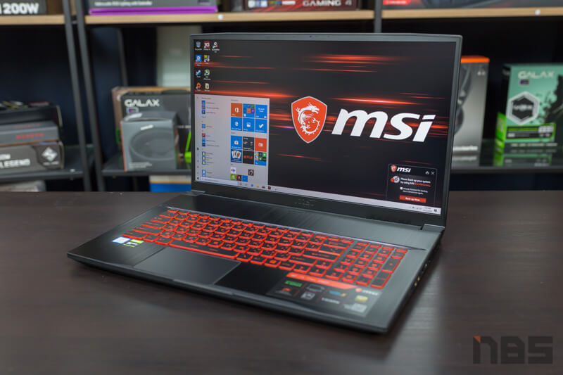 Review - MSI GF75 Thin 9SD จอ IPS 17.3" 120Hz เบา 2.2 โล สเปก i5 + GTX ...