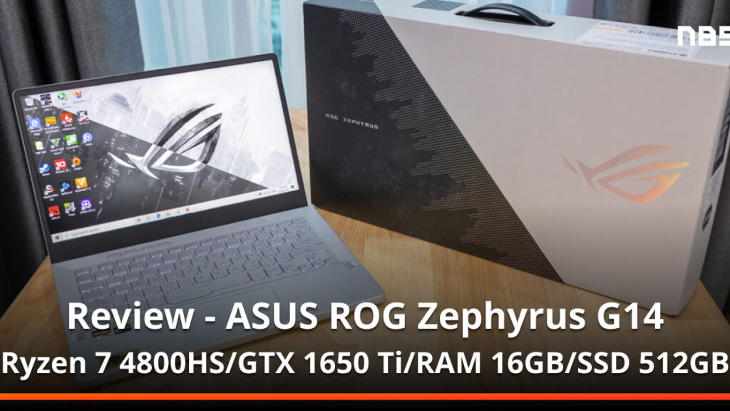 Review - ASUS ROG Zephyrus G14 GA401 โน๊ตบุ๊คจอ IPS 14" 120Hz sRGB 96% ...