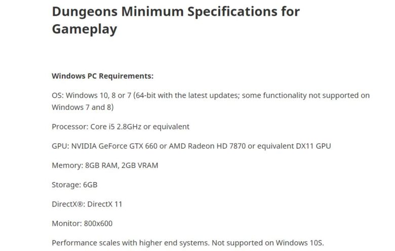สเปคคอมเล่นเกม Minecraft Dungeons และ Settings สวยๆ - Notebookspec
