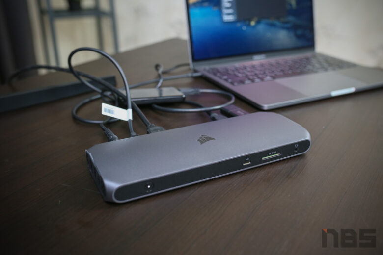 Review Corsair TBT100 Thunderbolt 3 Dock เพิ่มพอร์ต Notebook