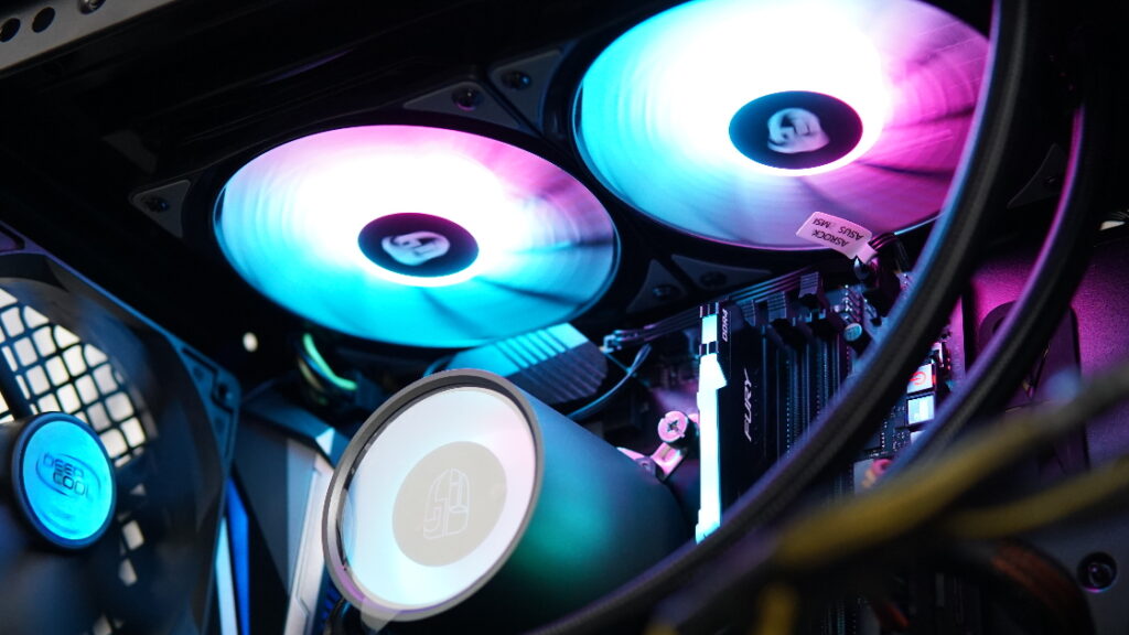 รีวิว - ชุดน้ำปิด Gamer Storm CASTLE 240RGB v2 เย็น สวยใส RGB ปรับแต่ง ...