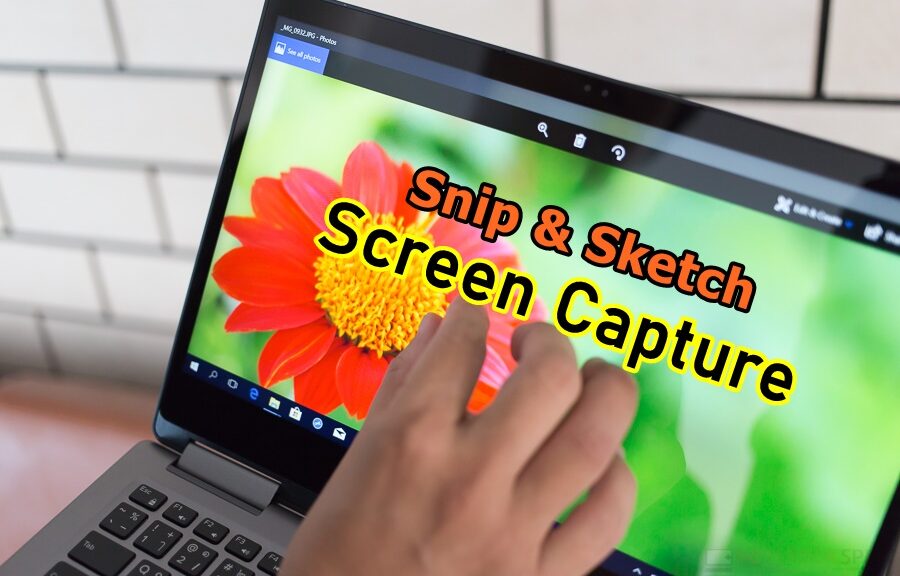 จับภาพหน้าจอ Snip & Sketch Capture แต่งภาพได้ในคลิ๊กเดียว - Notebookspec