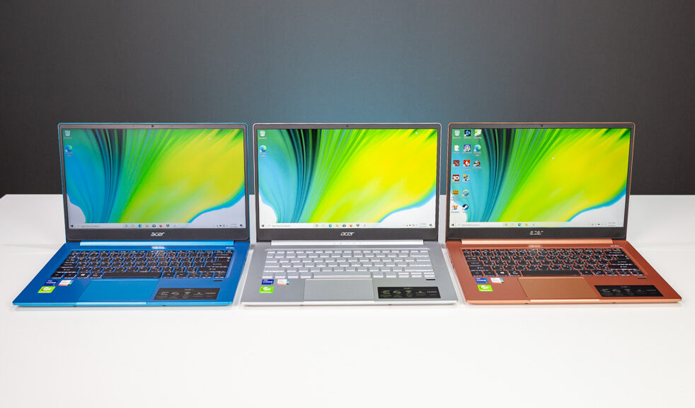 รีวิว Acer Swift 3 สเปก Core i5 / i7 Gen 11 ราคา 23,990 บาท