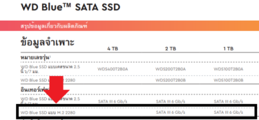 รวมวิธีอ่านสเปค SSD ที่คนขายไม่เคยบอก อัพเดตล่าสุด 2021