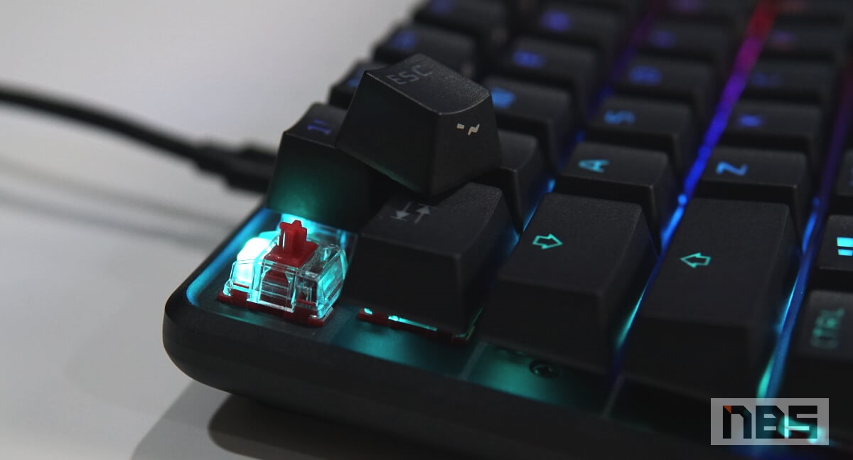 HyperX Alloy Origins 60 คีย์บอร์ดเกมมิ่งไซส์มินิ กดไว ไฟ RGB