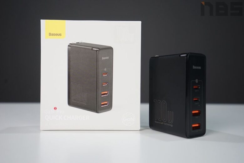 รีวิว Baseus GaN2 Pro 100W พลัง 4 หัว ชาร์ต - Notebookspec