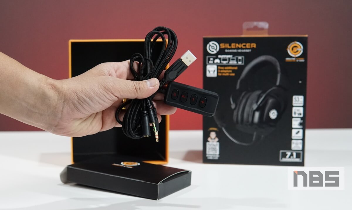 Neolution E-Sport Silencer หูฟังเกมมิ่ง สนุกได้ทุกแพลตฟอร์ม