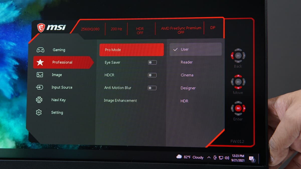 MSI OPTIX MAG301CR2 จอเกมมิ่ง 30" 200Hz จอโค้ง 1500R HDR