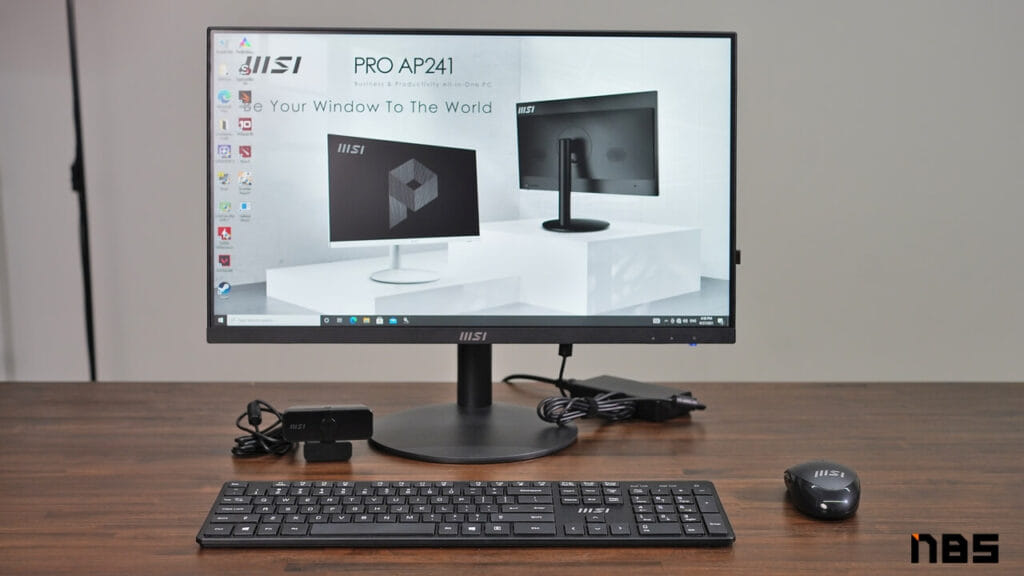 รีวิว MSI Pro AP241 กับจอ MSI Pro MP242 AIO สเปคแรงหน้าตา