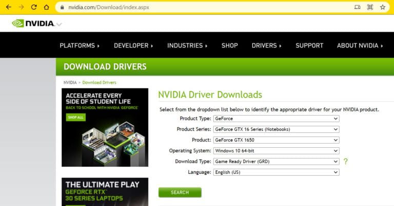 ไดรเวอร์ NVIDIA 2021 ตั้งค่าการ์ดจอ เพิ่มเฟรมเรต ภาพในเกมสวย