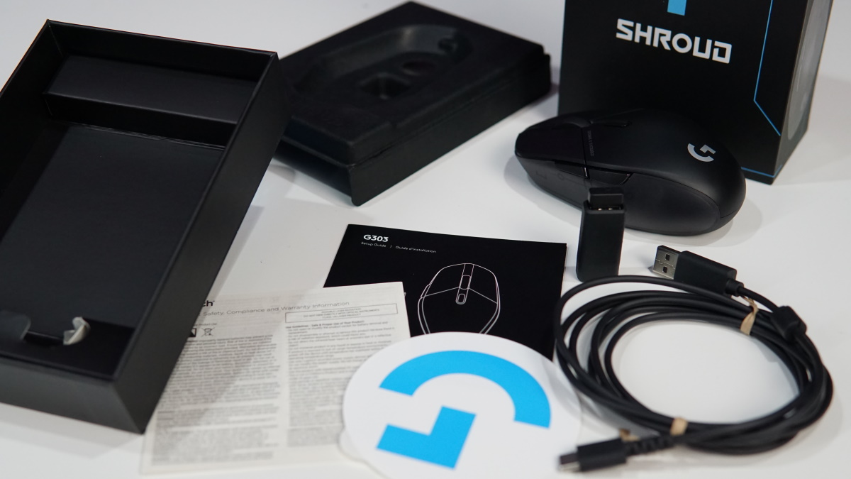 Logitech G303 SHROUD เกมมิ่งเมาส์ไร้สายจากเกมเมอร์ระดับตำนาน