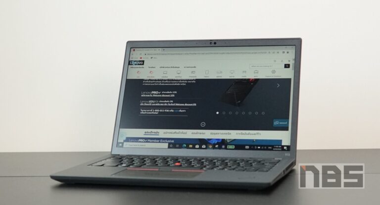 Lenovo ThinkPad X13 แรงดี สเปคแน่น i7+DDR5 มี Thunderbolt 4