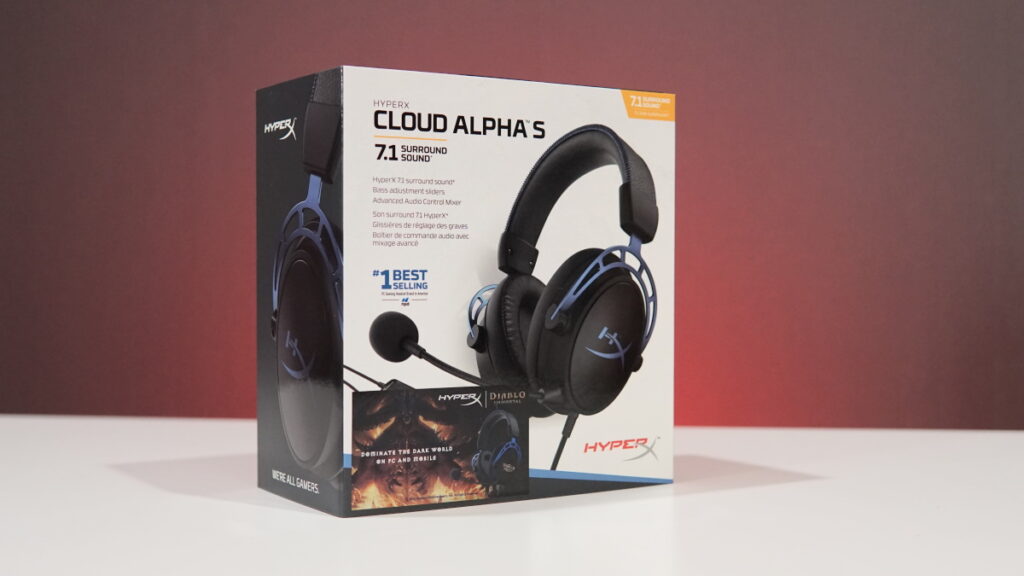 HyperX Cloud Alpha S หูฟังเกมมิ่ง เสียง 7.1 นุ่มกระชับเร้าใจ