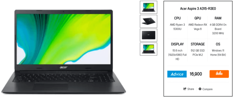 6 โน๊ตบุ๊ค Acer AMD แรง คุ้ม ดี มีการ์ดจอแยกให้ใช้