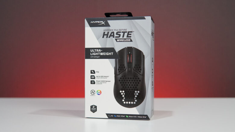HyperX Pulsefire Haste Wireless เกมมิ่งเมาส์แบต 100Hrs มี RGB