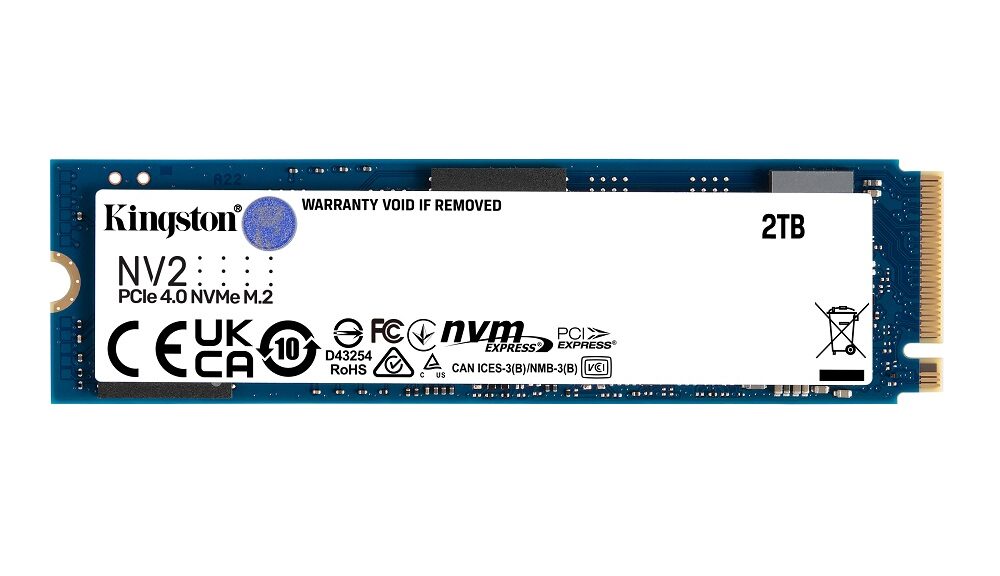 Kingston เปิดตัว NV2 PCIe 4.0 NVMe SSD มอบประสิทธิภาพการทำงานที่เหนือกว่า - Notebookspec