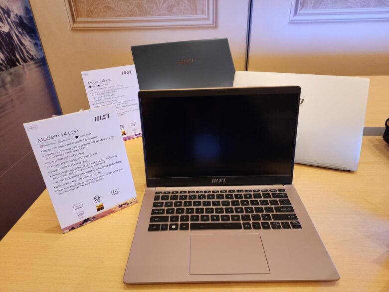 โน๊ตบุ๊ค MSI รุ่นใหม่ใน CES 2023 ขุมพลัง Intel Gen 13+ RTX40