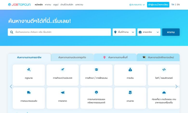 แนะนำเว็บไซต์หางาน ฝากประวัติ งานดี ได้งานชัวร์ อัปเดต 2023