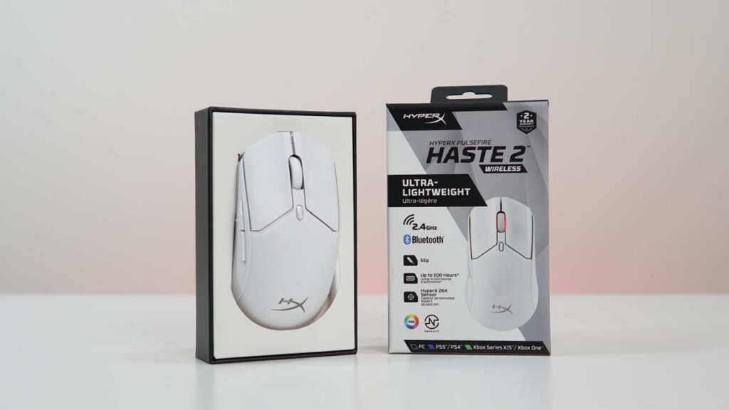 HyperX Pulsefire Haste 2 Wireless สวยเล่นเกมสะใจ ไร้ขีดจำกัด
