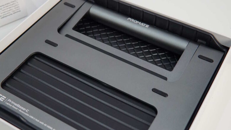 PROMATE PrimeBase-C 9-in-1 จัดโต๊ะคอม เพิ่มพอร์ต วางโน๊ตบุ๊ค