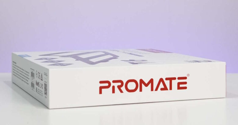 PROMATE PrimeBase-C 9-in-1 จัดโต๊ะคอม เพิ่มพอร์ต วางโน๊ตบุ๊ค