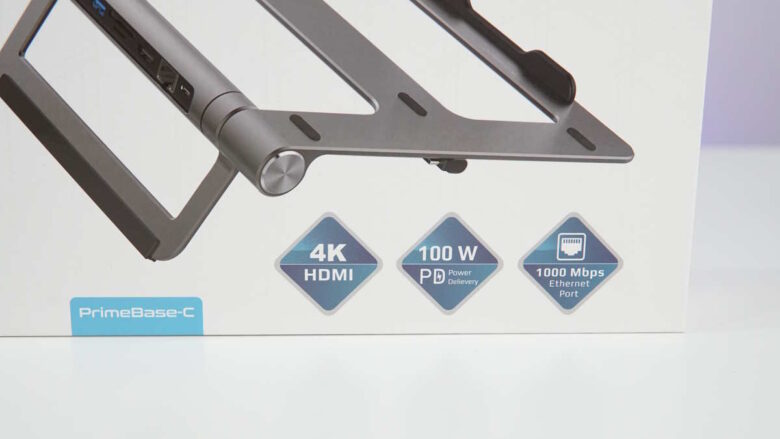 PROMATE PrimeBase-C 9-in-1 จัดโต๊ะคอม เพิ่มพอร์ต วางโน๊ตบุ๊ค