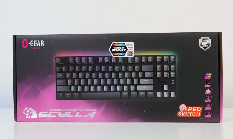 S-GEAR SCYLLA คีย์บอร์ด 2023 Custom Hot Swap เปลี่ยนคีย์ได้
