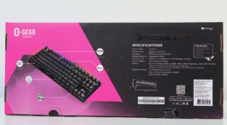 S-GEAR SCYLLA คีย์บอร์ด 2023 Custom Hot Swap เปลี่ยนคีย์ได้