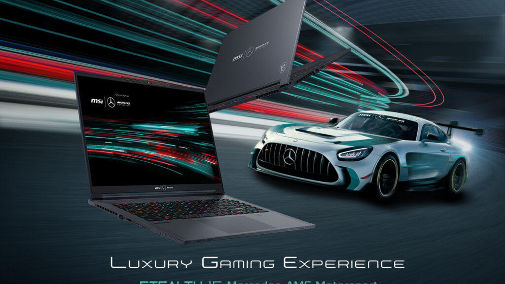 MSI เปิดตัวแล็ปท็อปรุ่นพิเศษ ลิมิเต็ด อิดิชันร่วมกับ Mercedes-AMG