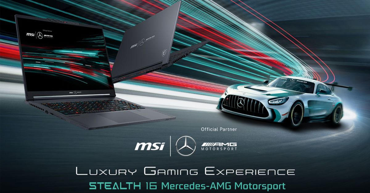 MSI Stealth 16 Mercedes-AMG Motorsport พร้อมให้คุณเป็นเจ้าของก่อนใคร