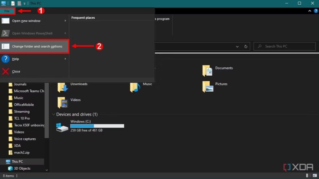 วิธีปิด Quick Access ของ Windows 11