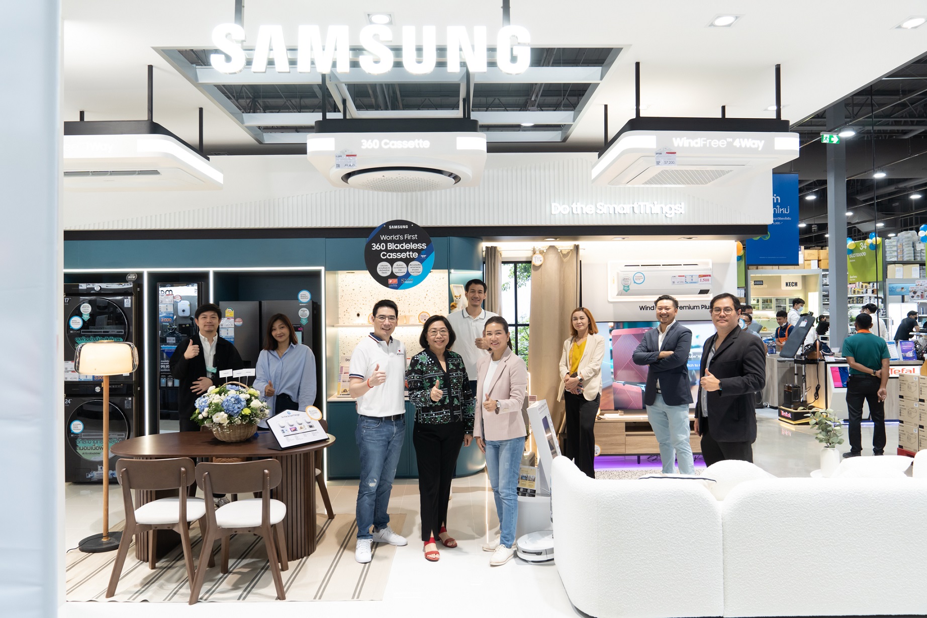ซัมซุงเปิด SmartThings Flagship Store แบบครบวงจรครั้งแรกในภาคใต้