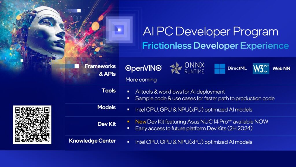 Intel ประกาศเปิดใช้งานใหม่สำหรับ AI PC เพื่อนักพัฒนาซอฟต์แวร์และผู้ ...