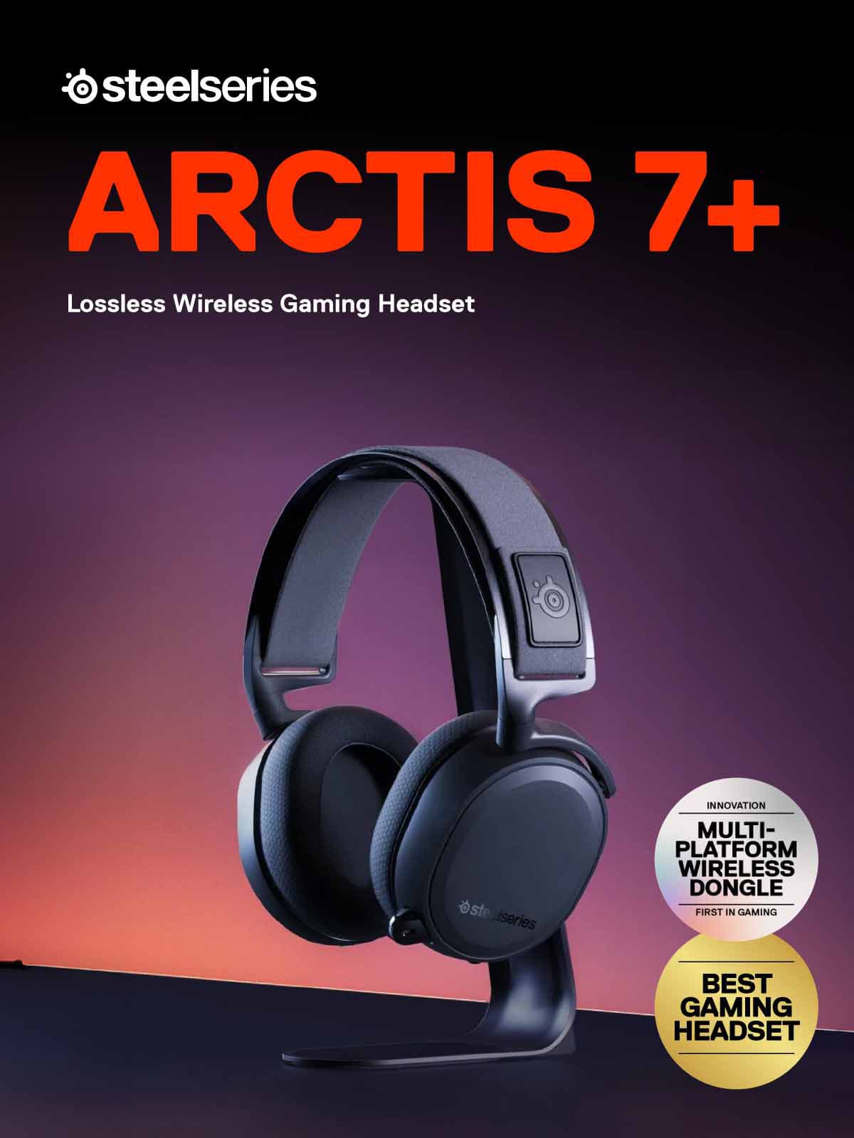 SteelSeries เปิดตัวลำโพง ARENA 3 และหูฟัง ARCTIS 7