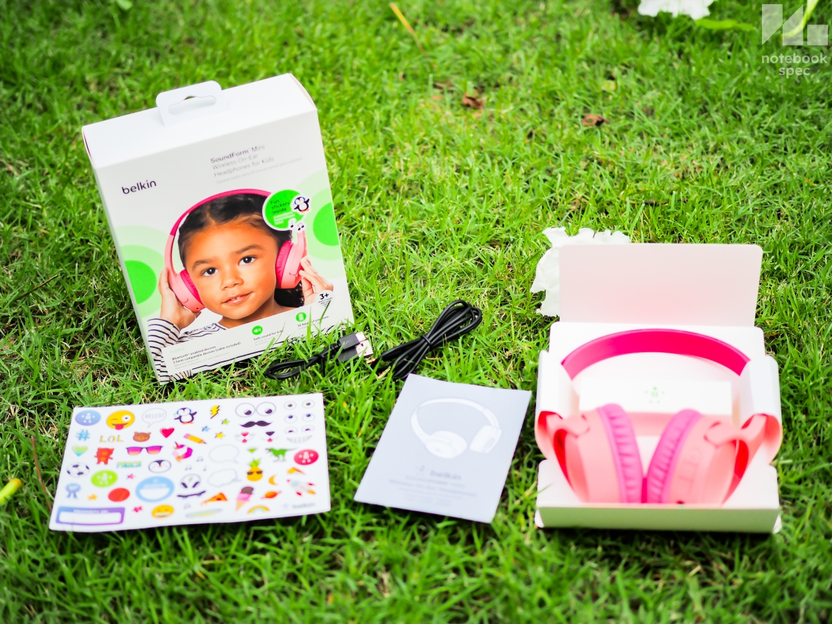รีวิวหูฟังเด็ก Belkin SoundForm Mini