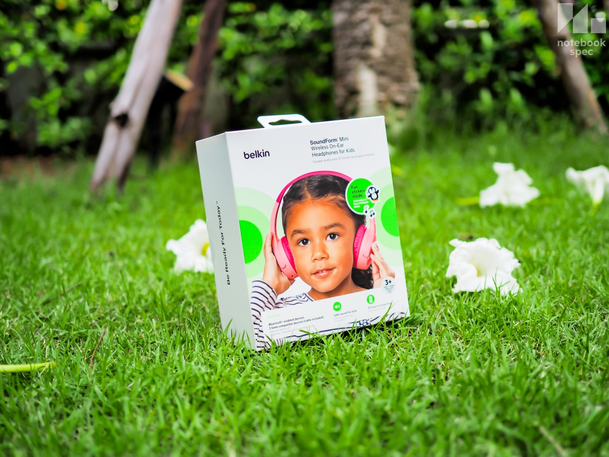 รีวิวหูฟังเด็ก Belkin SoundForm Mini