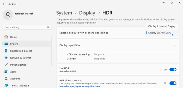 เค้นความสามารถ HDR ให้แจ่มที่สุดบน Windows 11