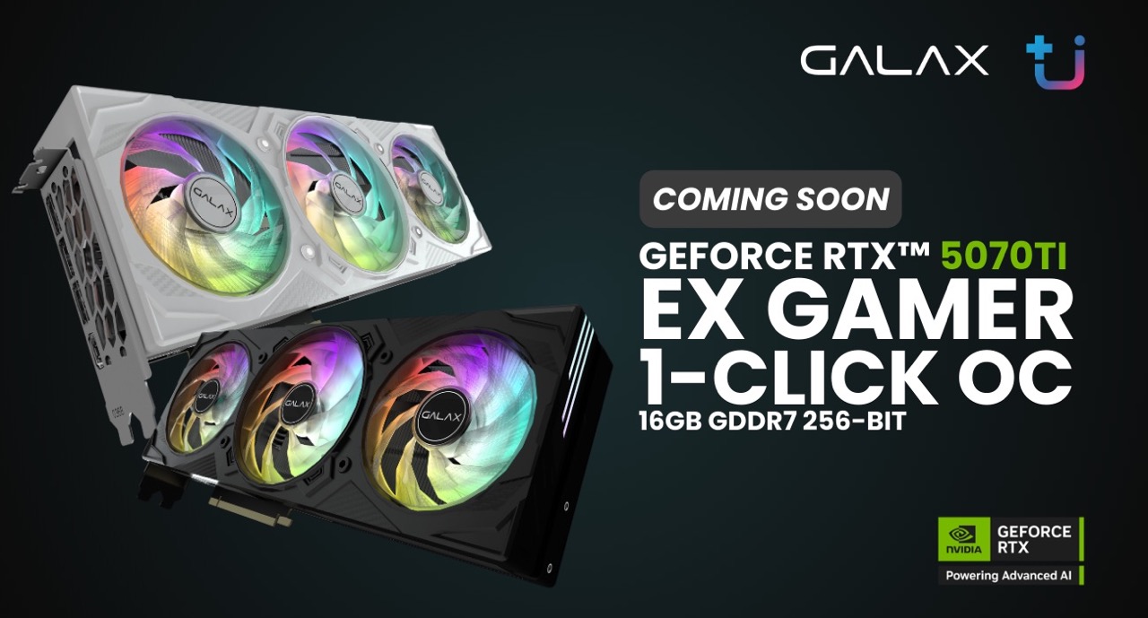 GALAX เปิดตัว GeForce RTX™ 5070Ti Series