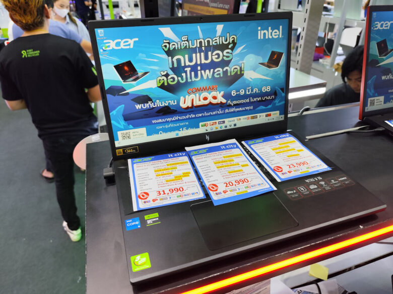 19 โน๊ตบุ๊คไม่เกิน 20000 สเปคแรง ลดเยอะใน Commart Unlock2025