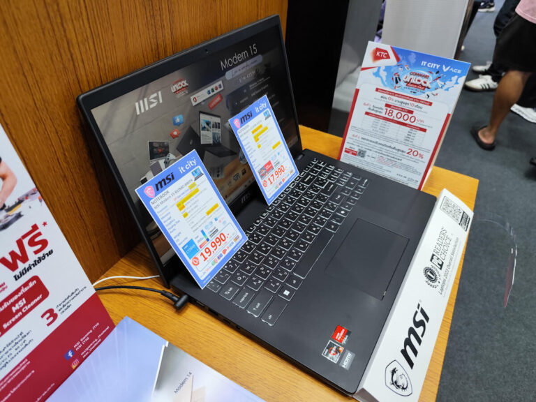 19 โน๊ตบุ๊คไม่เกิน 20000 สเปคแรง ลดเยอะใน Commart Unlock2025
