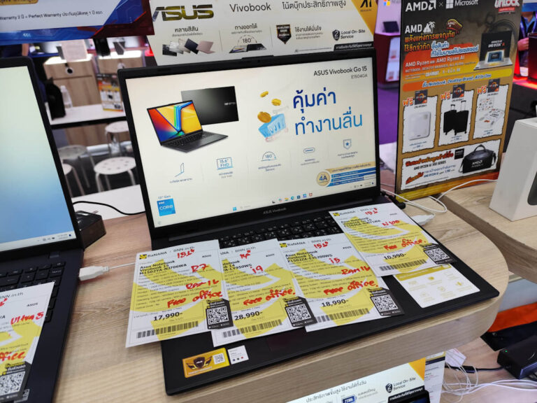 19 โน๊ตบุ๊คไม่เกิน 20000 สเปคแรง ลดเยอะใน Commart Unlock2025