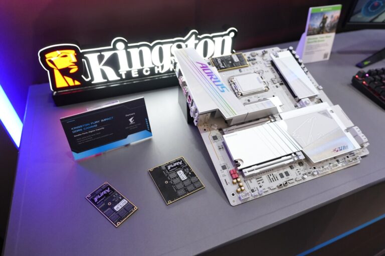 Kingston จัดทัพผลิตภัณฑ์สุดล้ำโชว์ Computex 2025 SSD RAM AI
