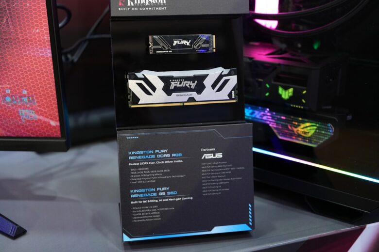Kingston จัดทัพผลิตภัณฑ์สุดล้ำโชว์ Computex 2025 SSD RAM AI