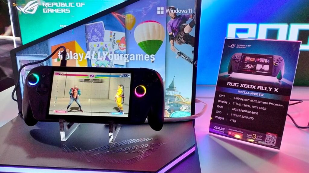ROG เปิดตัว ROG Xbox Ally ทั้ง 2 รุ่น ในงาน gamescom asia X Thailand ...